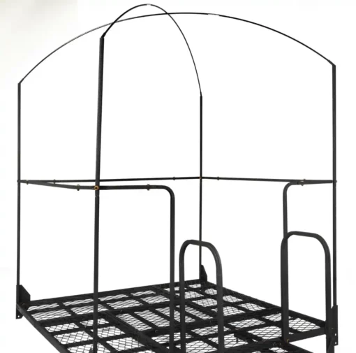 7' Base Camp Deluxe Quad Pod with Enclosure (OT-702) - Millennium Outdoors