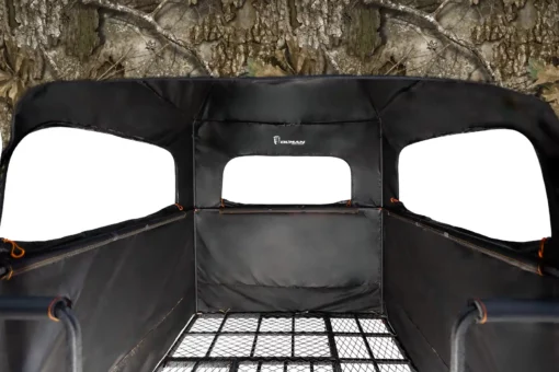 12' Fortress Deluxe Quad Pod with Enclosure (OT-703) - Millennium Outdoors